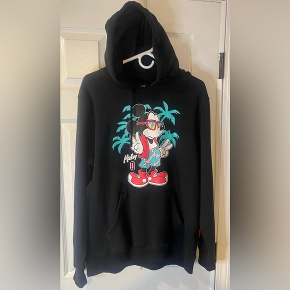 Disney | Shirts | The Original 928 Beach Mickey Neff Disney Black ...